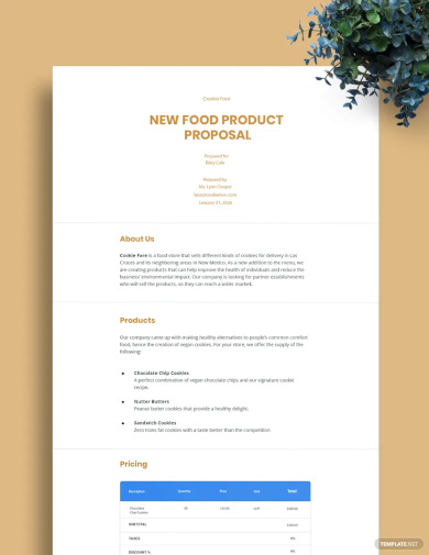 Product Proposal - 30+ Examples, Format, Pdf | Examples