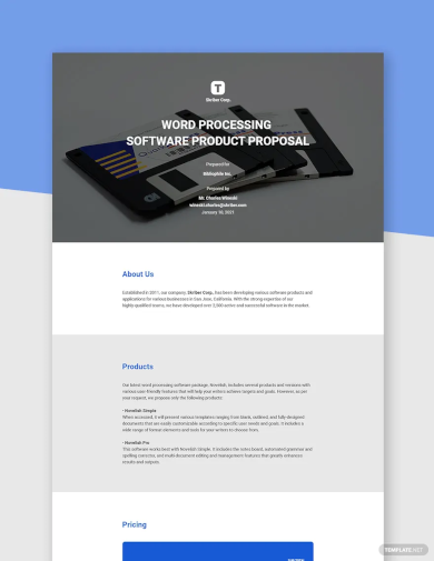 Product Proposal - 30+ Examples, Format, Pdf | Examples