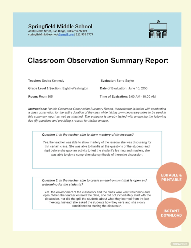 Summary Report - 18+ Examples, Format, Pdf | Examples