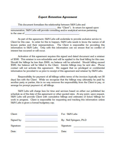 Employee Retention Agreement - 8+ Examples, Format, Pdf | Examples