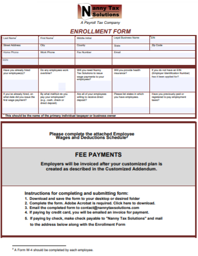 Nanny Receipt - 10+ Examples, Format, Pdf | Examples