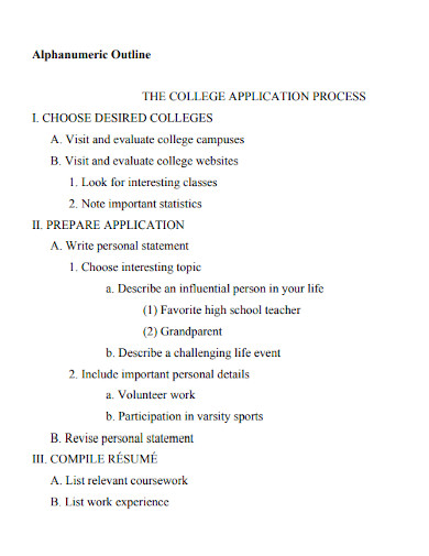 4+ APA Research Paper Outline Examples [ Psychology, Qualitative ...