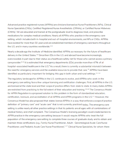 10+ Nurse Practitioner Statement Examples [ Family, Mission, Philosophy ...