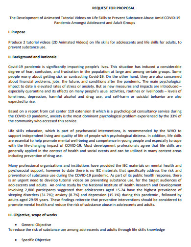 Animation Proposal - 10+ Examples, Format, Pdf | Examples