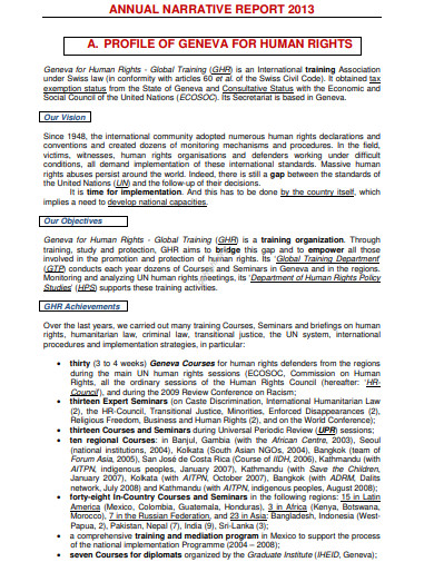 Narrative Report for Seminars - 5+ Examples, Format, Pdf | Examples