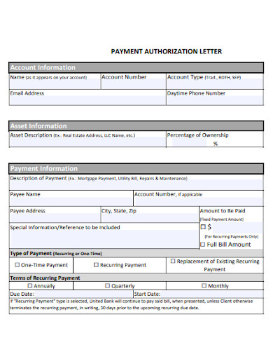 Authorization Letter to Claim Salary - 6+ Examples, Format, Sample ...