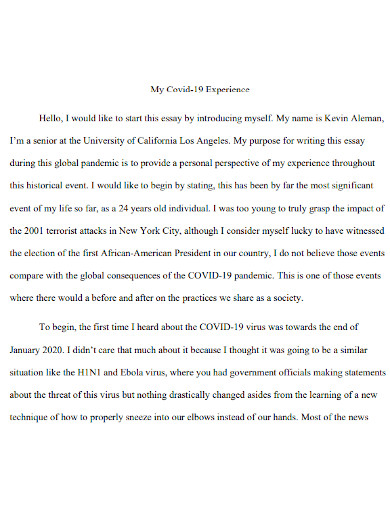 Experience Essay - 10+ Examples, Format, Pdf | Examples