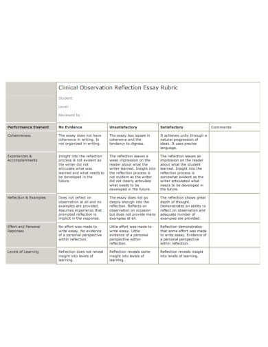 Observation Essay - 10+ Examples, Format, Pdf | Examples
