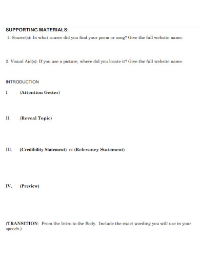Credibility Statement - 7+ Examples, Format, Pdf | Examples