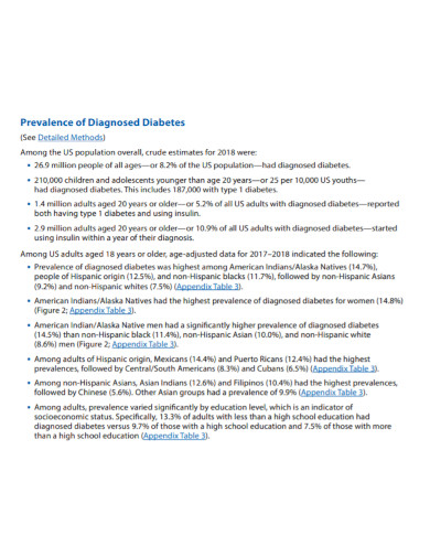 Statistics Report - 11+ Examples, Format, Pdf | Examples