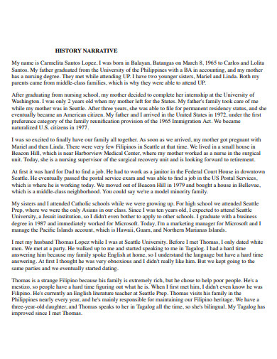 37 Example Narrative Essay In PDF Examples