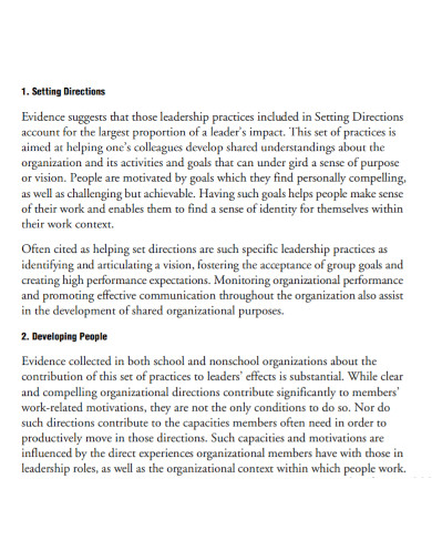 Leadership Goals for Students - 8+ Examples, Format, PDF