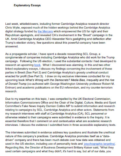 Explanatory Essay - 10+ Examples, Format, Pdf | Examples