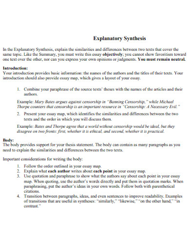 Explanatory Essay - 10+ Examples, Format, Pdf | Examples