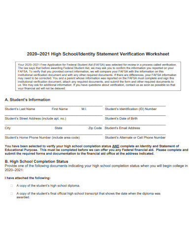 10+ High School Statement Examples [ Mission, Academic , Vision ...