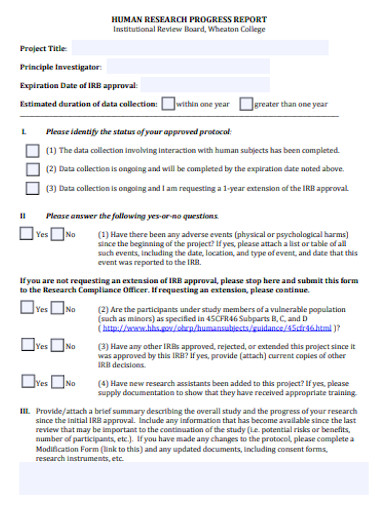 Research Progress Report - 10+ Examples, Format, Pdf | Examples