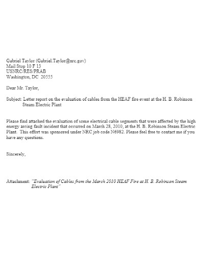 Incident Report Letter for Damaged Item - 4+ Examples, Format, Pdf ...