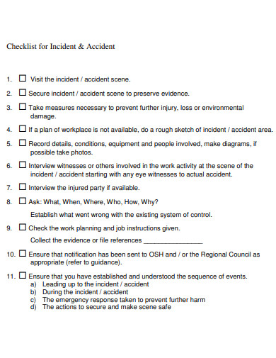 Incident/Accident Analysis - 10+ Examples, Format, Pdf | Examples