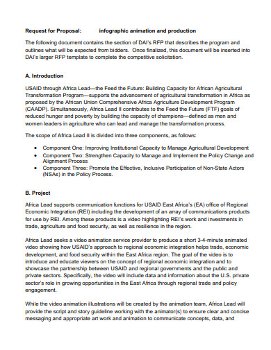 Animation Proposal - 10+ Examples, Format, Pdf | Examples