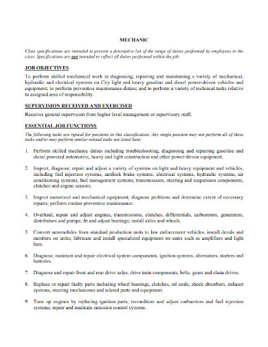 Resume Objective Statement - 9+ Examples, Format, Sample | Examples