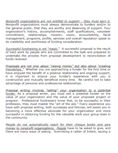 Organization Proposal - 10+ Examples, Format, Pdf | Examples