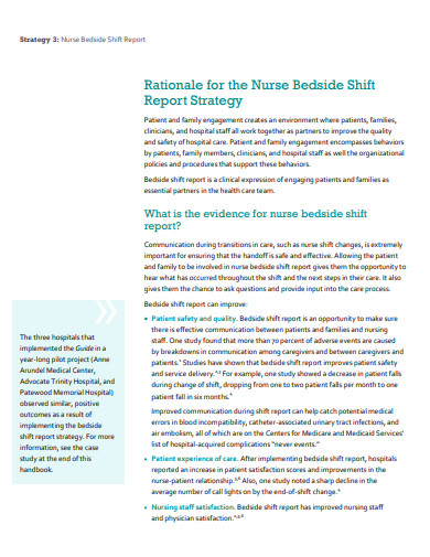 5+ Nursing Handoff Report Examples [ Assistant, Communication, Labor ...