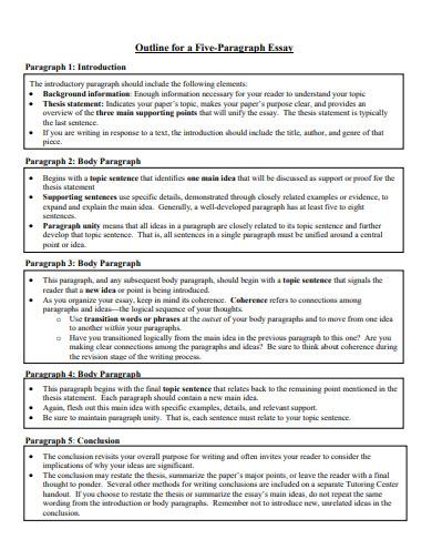 Personal Narrative Outline Example Narrative Essay Outline Writing 
