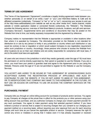 Partnership Agreement for a Cafe, Restaurant and Bakery - 8+ Examples ...