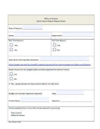 Payroll Report - 8+ Examples, Format, Pdf | Examples