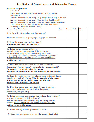 Short Informative Essay - 10+ Examples, Format, Pdf | Examples