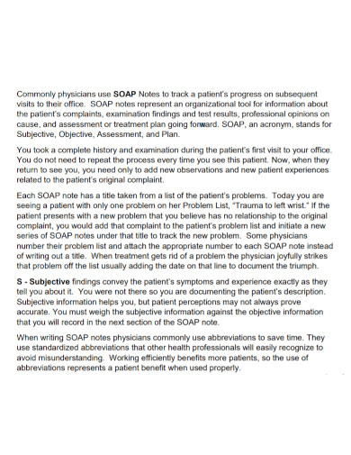  Pt Soap Note Example How To Write A Hand Therapy SOAP Note With 