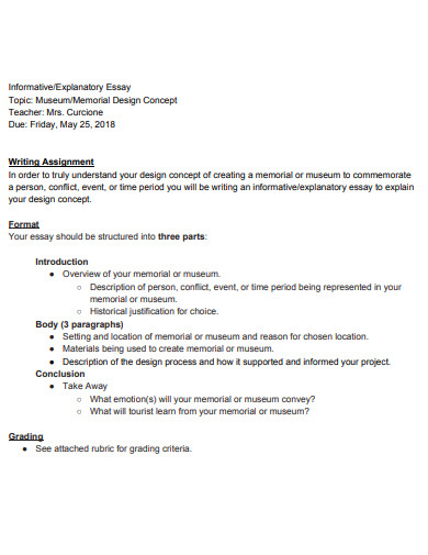 Short Informative Essay - 10+ Examples, Format, Pdf | Examples