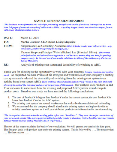 Memo Report - 10+ Examples, Format, Pdf | Examples