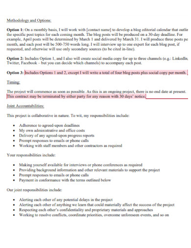 Proposal for Freelance Writer - 8+ Examples, Format, Pdf | Examples