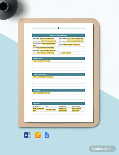 30+ Project Scope Examples in Word Google Docs Apple Pages PDF | Examples