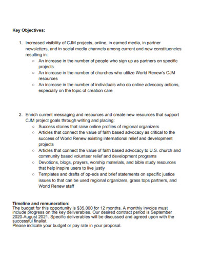 Proposal for Freelance Writer - 8+ Examples, Format, Pdf | Examples