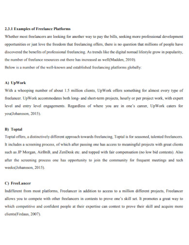 Proposal for Freelance Writer - 8+ Examples, Format, Pdf | Examples