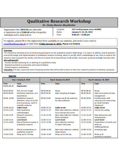 Qualitative Research Proposal - 6+ Examples, Format, How to Write, Pdf