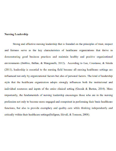 Reflective Nursing Essay - 8+ Examples, Format, Pdf | Examples