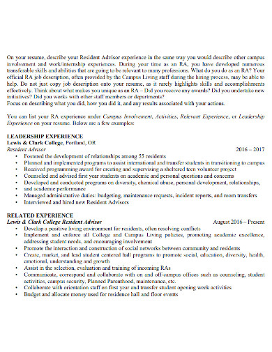 Resume Opening Statement 6 Examples Format Sample Examples