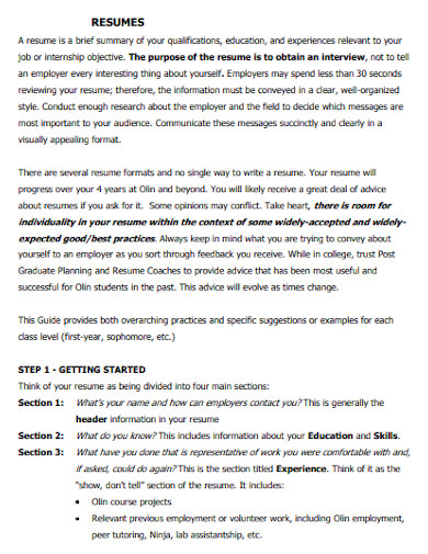 Resume Summary Statement - 10+ Examples, Format, Sample | Examples