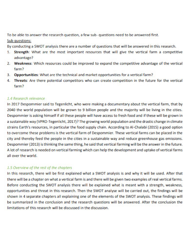 Farm SWOT Analysis - 10+ Examples, Format, Pdf | Examples