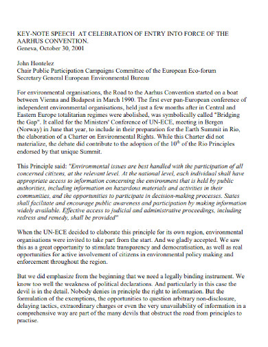 Celebration Speech - 10+ Examples, Format, Sample | Examples