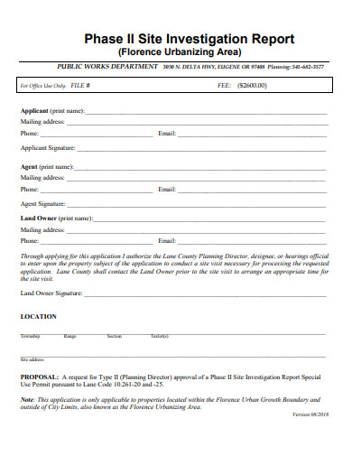 Site Investigation Report - 10+ Examples, Format, Pdf | Examples