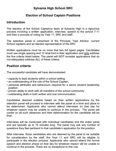 How To Introduce Yourself In A Campaign Speech Example Coverletterpedia