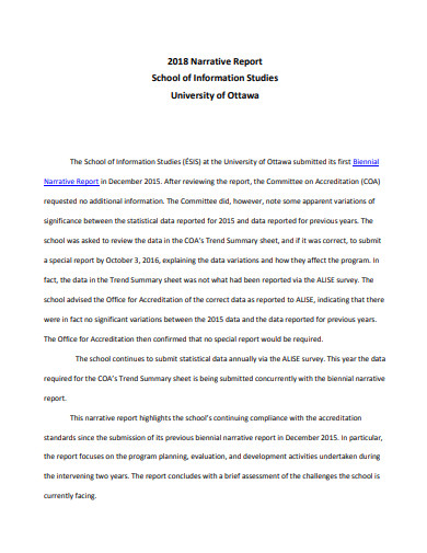 10+ Narrative Report in Research Paper Examples [ Education, Question ...