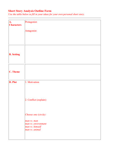 Analysis Paper Outline - 10+ Examples, Format, Pdf | Examples