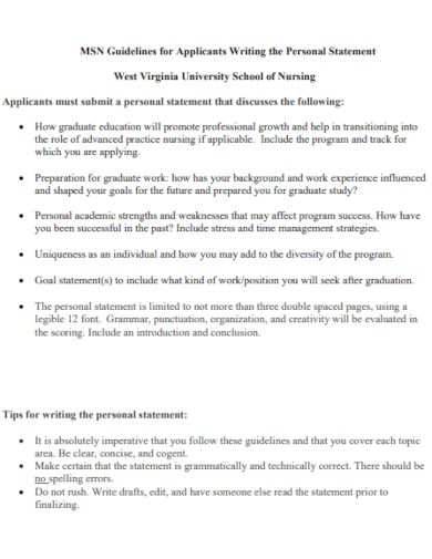  Sample Of Personal Statement Letter For Graduate School Graduate School Personal Statement 