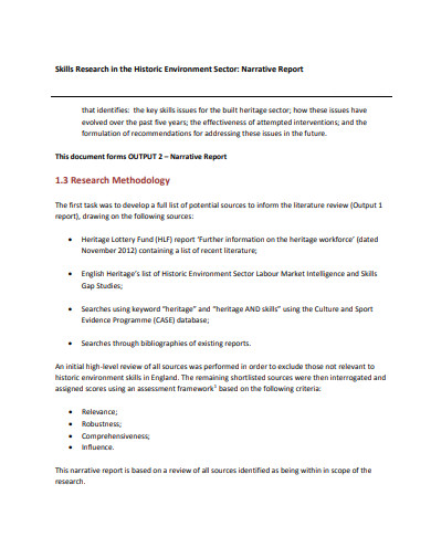 10+ Narrative Report in Research Paper Examples [ Education, Question ...