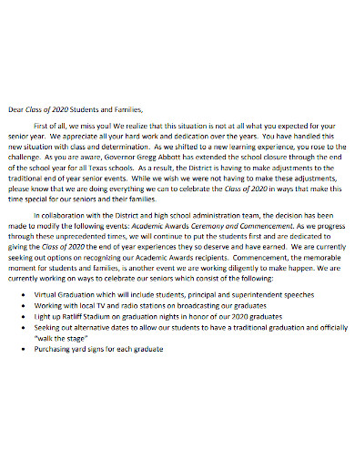 Student Graduation Speech - 14+ Examples, Format, Sample